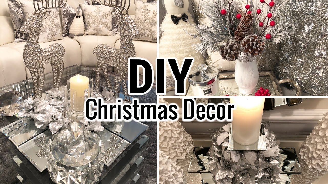 Diy Dollar Tree Christmas Glam Decor 2018 Dollar Tree Diy Glam Decor